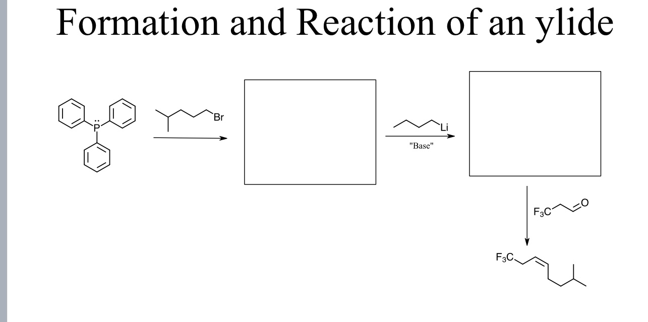 Solved Formation and Reaction of an ylIde, this is an SN2 | Chegg.com