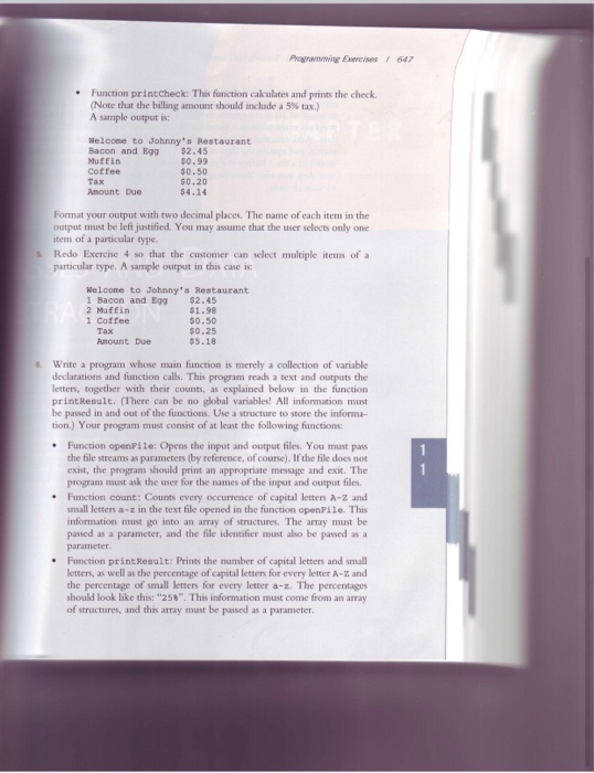 Solved 646 Chapter 11: Records (structs) Student data should | Chegg.com