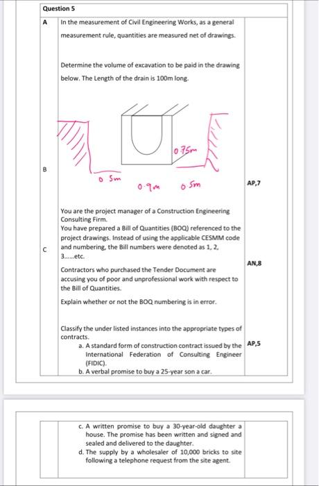 Solved А Questions In the measurement of Civil Engineering | Chegg.com