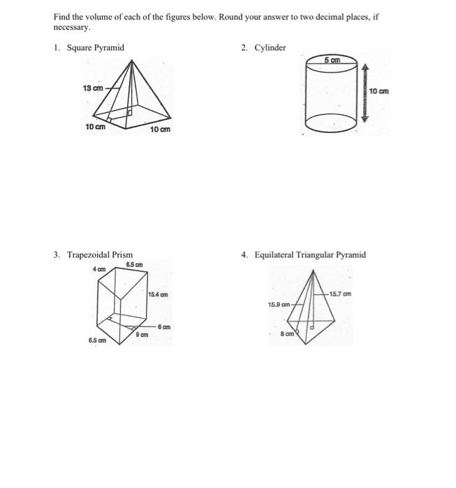 Volume Of A Trapezoidal Pyramid
