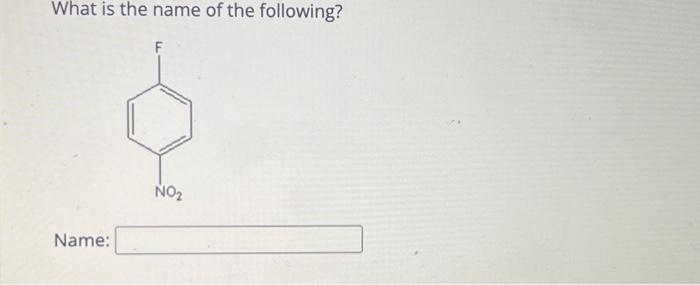 Solved What is the name of the following? What is | Chegg.com