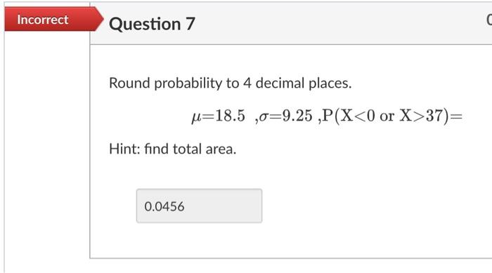 Solved Round probability to 4 decimal places. | Chegg.com