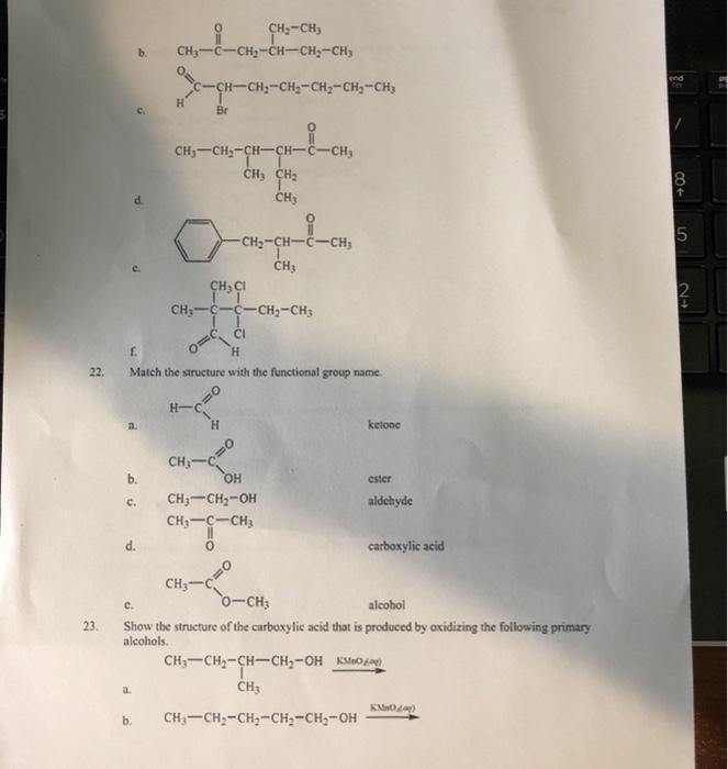 Solved CH3-CH) CH3-C-CH2-CH-CH2-CH3 end | Chegg.com