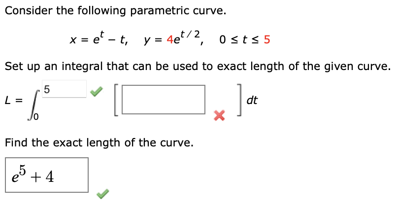 Solved Consider the following parametric | Chegg.com