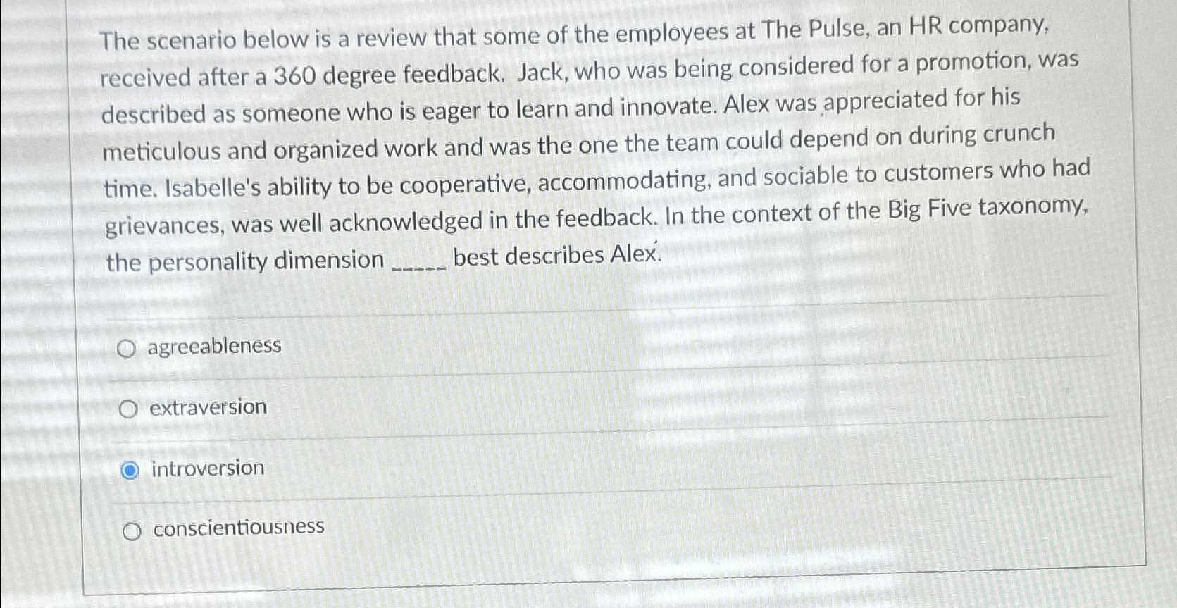 Solved The scenario below is a review that some of the | Chegg.com