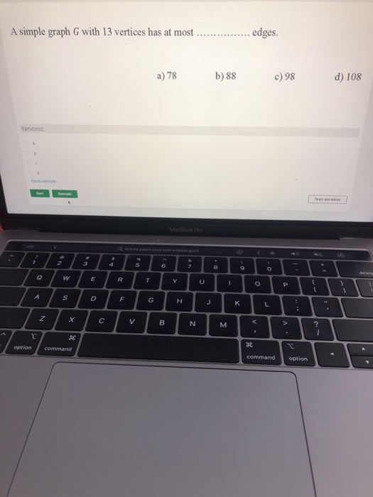 Solved A simple graph G with 13 vertices has at most edges. | Chegg.com