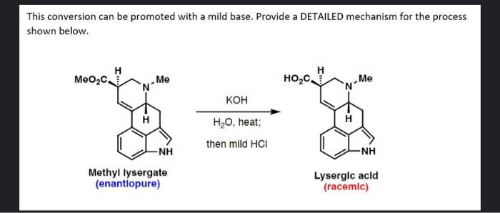 Solved This conversion can be promoted with a mild base. | Chegg.com
