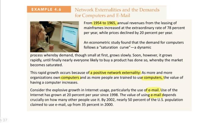 Solved Can you explain more about network externalities base | Chegg.com