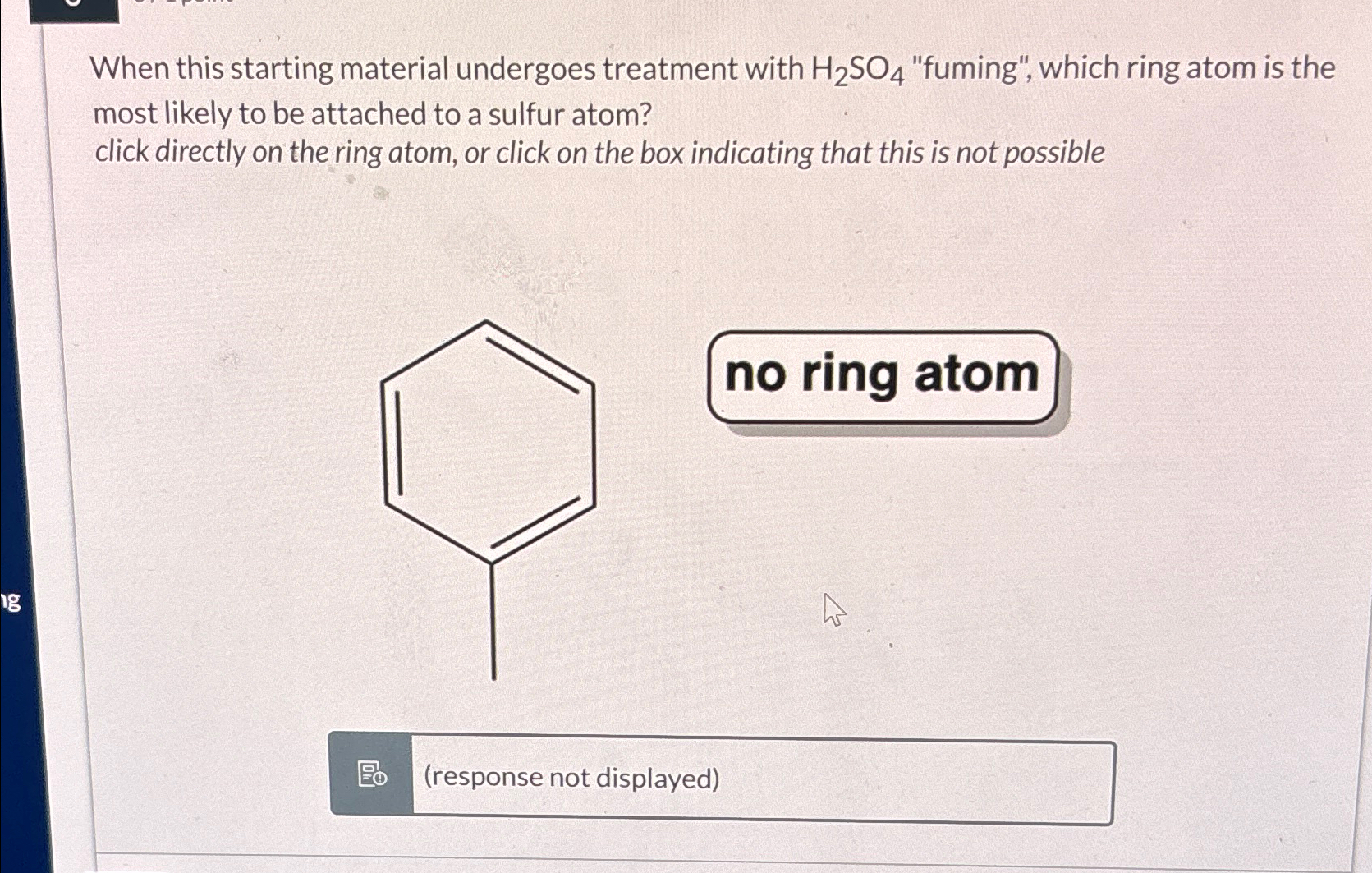Solved When this starting material undergoes treatment with | Chegg.com