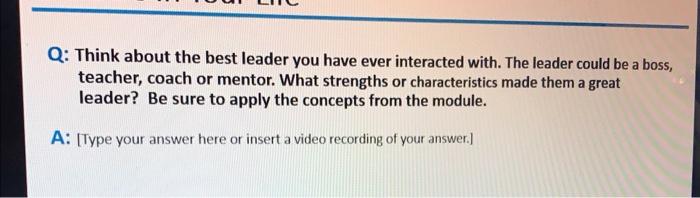 High 5 Strengths Assessment Q: Which, if any, of the | Chegg.com