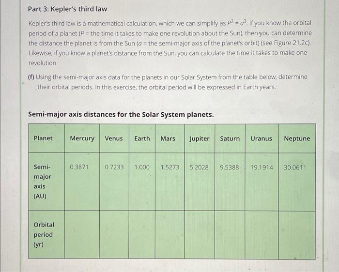 Solved Chapter 21 Properties of the solar system21.1 | Chegg.com