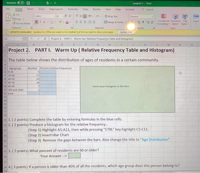 Solved AutoSave O project2-1. Excel Imo Conditional Formatas | Chegg.com