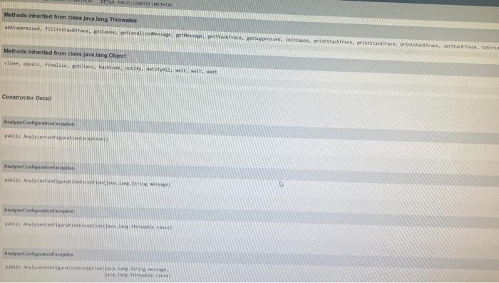 Solved NEEDS TO WORK AND PASS METHODS ALL DO NOT PASS WHEN | Chegg.com