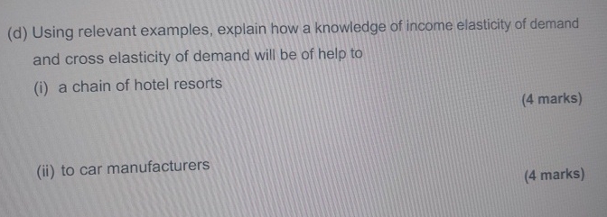 Solved (d) ﻿Using relevant examples, explain how a knowledge | Chegg.com