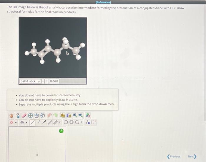 The 30 image below is that of an allylic carbocation | Chegg.com