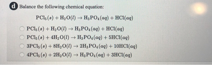 Solved a Balance the following chemical equation: RbO2(8) + | Chegg.com