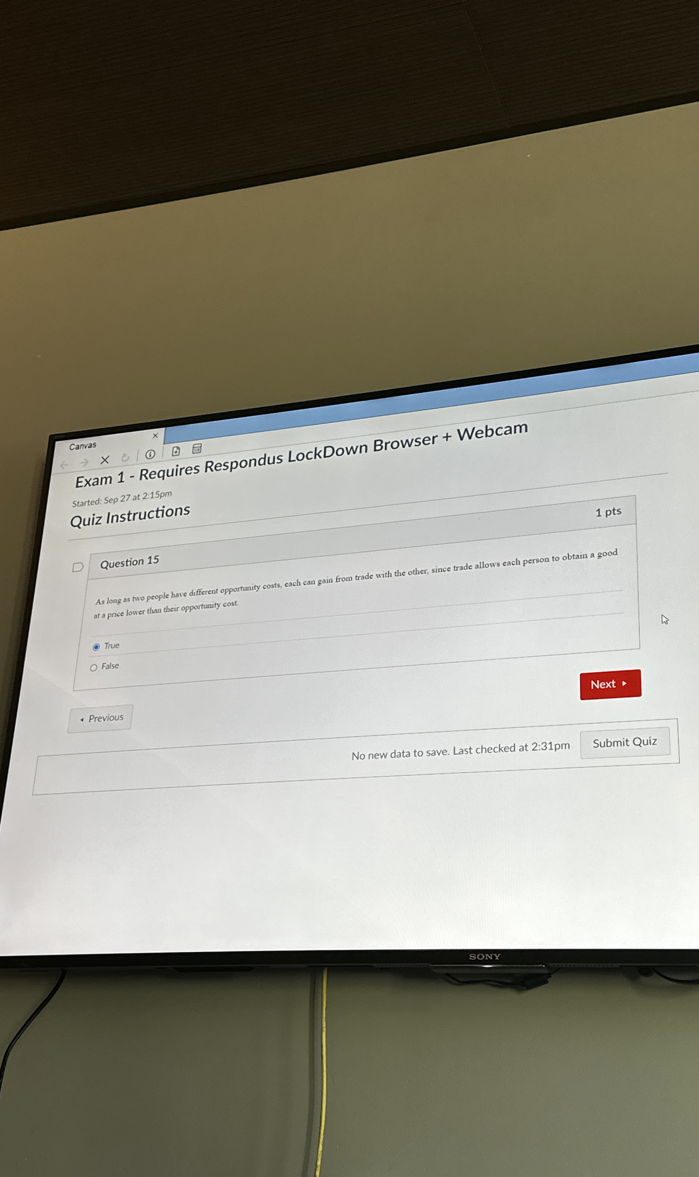 Solved Question 15As long as two people have different | Chegg.com