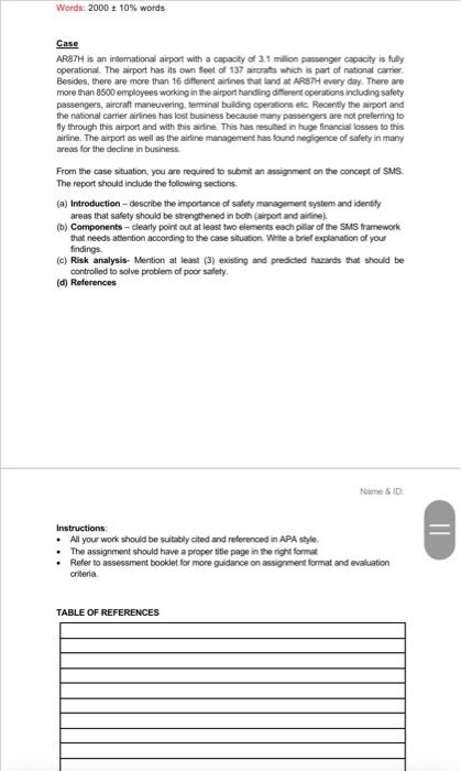 This subject about aviation safety and | Chegg.com