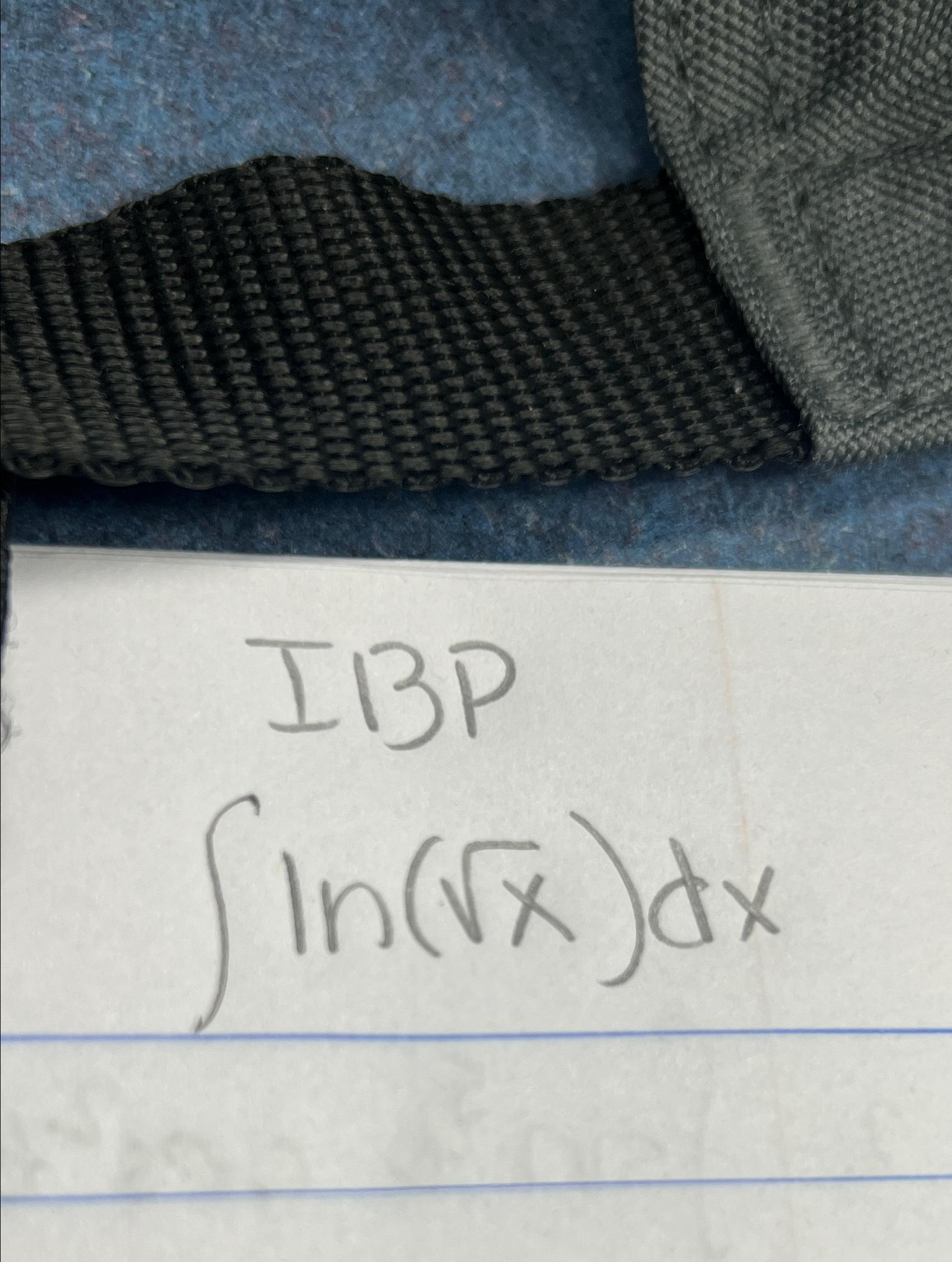 Solved IBP ∫﻿﻿ln(x2)dx | Chegg.com