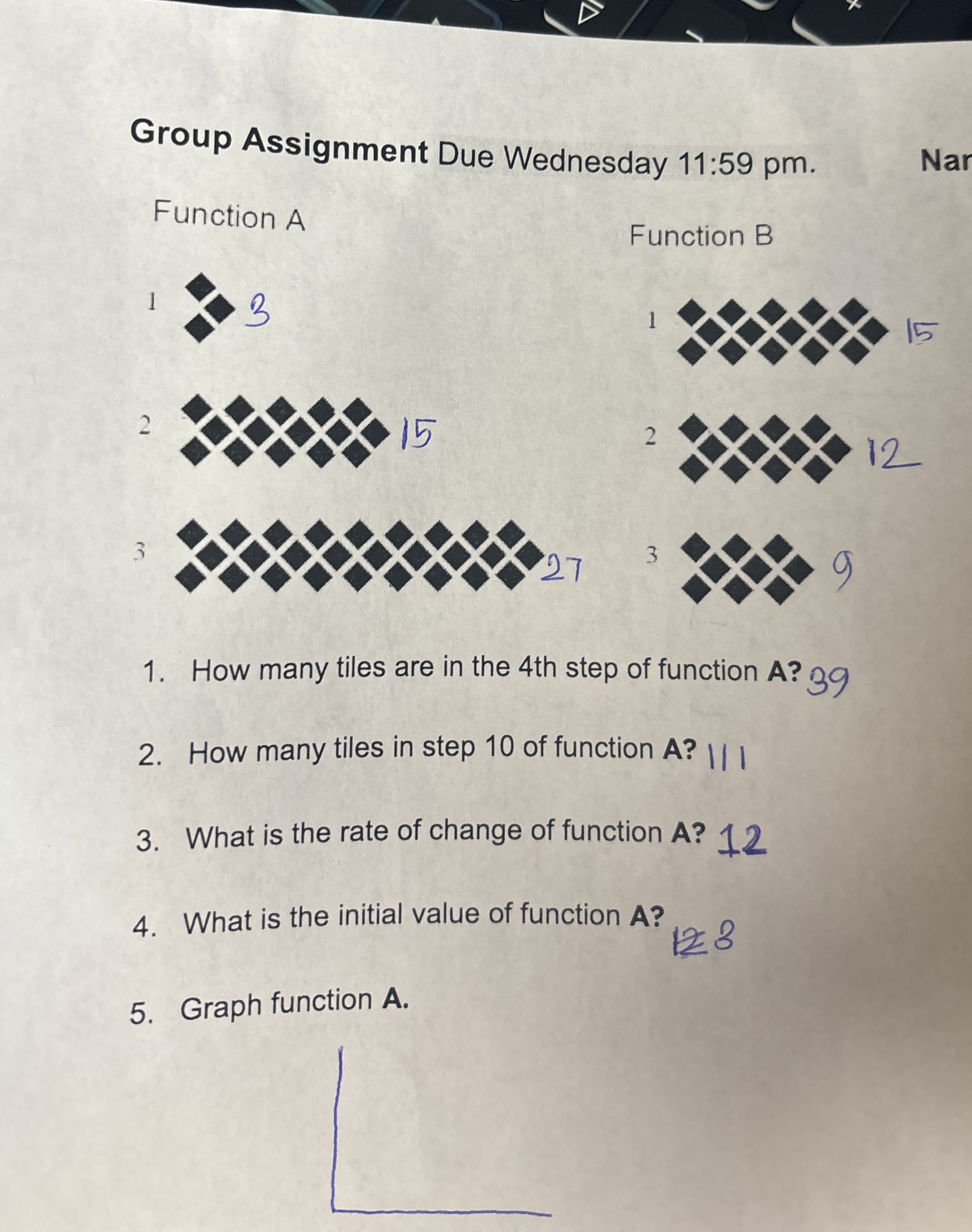 Solved Group Assignment Due Wednesday 11:59 ﻿pm.NarFunction | Chegg.com