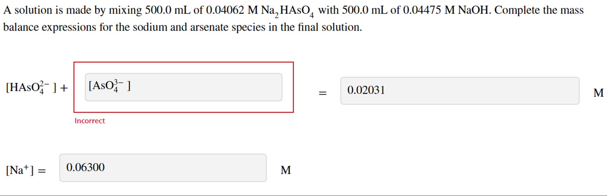 A solution is made by mixing 500.0mL ﻿of | Chegg.com
