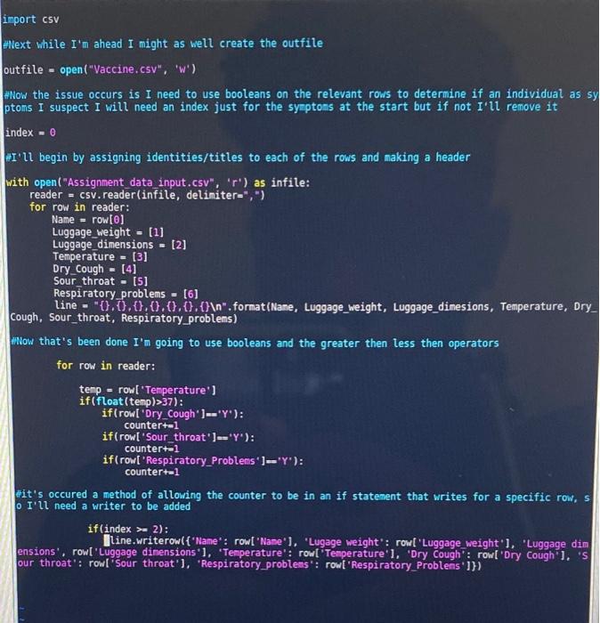 Solved Need help fixing coding error the code wont | Chegg.com