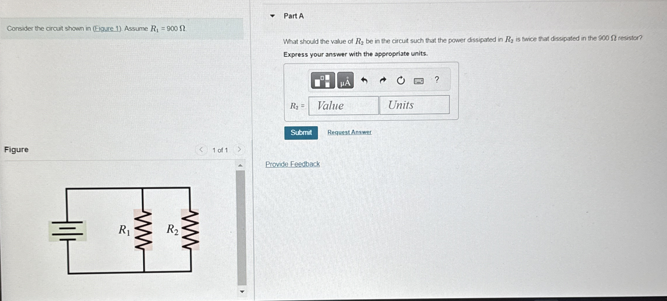 Solved Consider the circuit shown in (Figure 1) ﻿Assume | Chegg.com