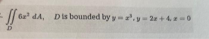 Solved set up iterated integrals for both orders of | Chegg.com