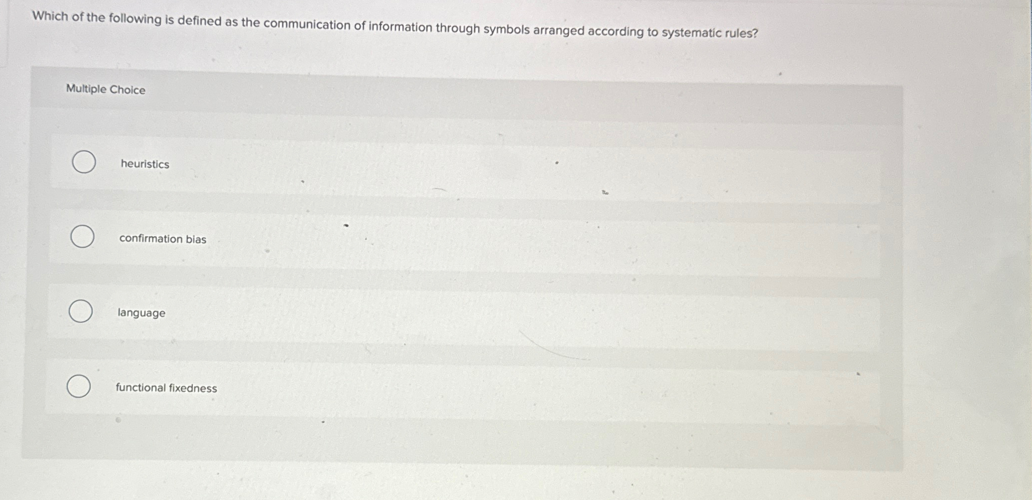 Solved Which of the following is defined as the | Chegg.com