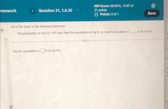 Solved The area of a certain country is 17% more than the | Chegg.com