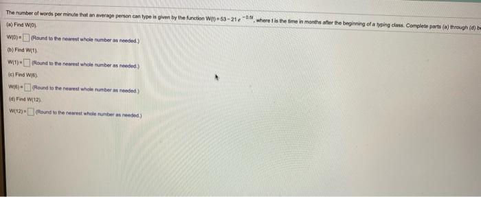 Solved The number of words per minute that an average person | Chegg.com