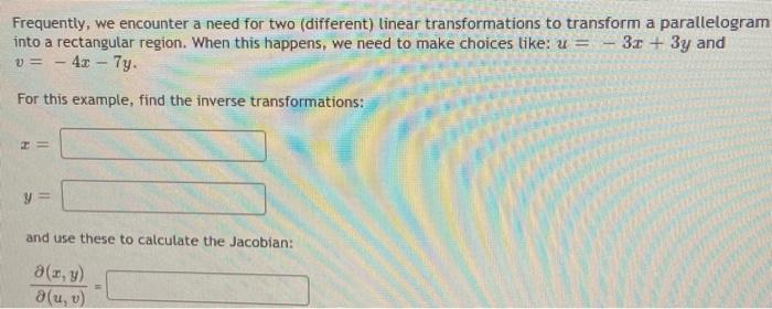 Solved Frequently, we encounter a need for two (different) | Chegg.com