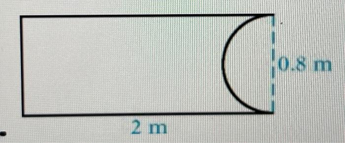 Solved find the area. using 3.4 for par | Chegg.com