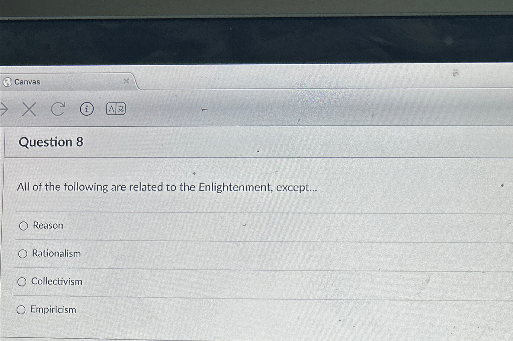 Solved Canvas(i)A同Question 8All of the following are related | Chegg.com