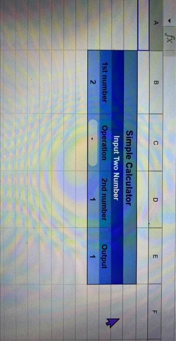 Solved Record a video of you creating this excercise:Create | Chegg.com