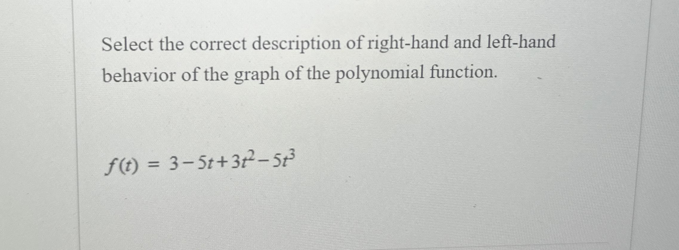 Solved Select the correct description of right-hand and | Chegg.com