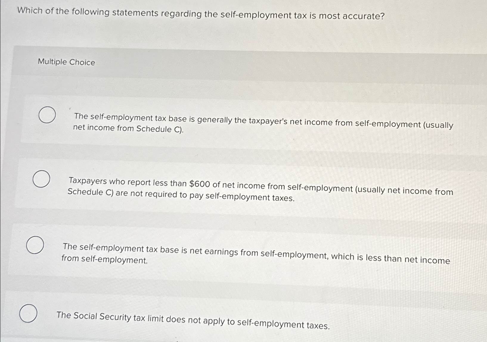 Solved Which of the following statements regarding the | Chegg.com