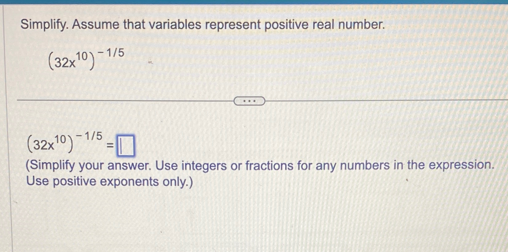 Solved Simplify. Assume that variables represent positive | Chegg.com
