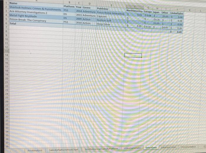 11 Complete the Database Totals worksheet using the | Chegg.com