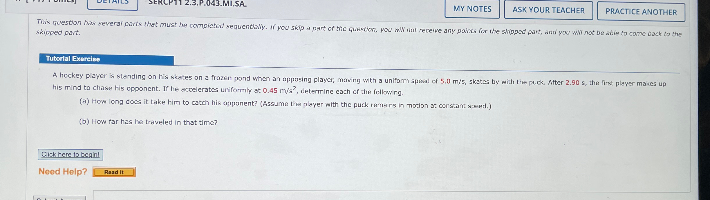 Solved skipped part.Tutorial Exercise his mind to chase his | Chegg.com