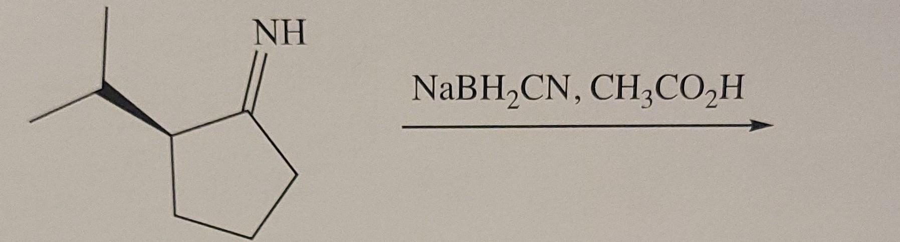 Solved NH NaBH CN, CH3COH | Chegg.com