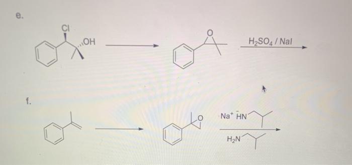Solved 1. a. 1. BH3 / THE 2. H2O2 / KOH 1. NaNH2 2. Br b. Br | Chegg.com