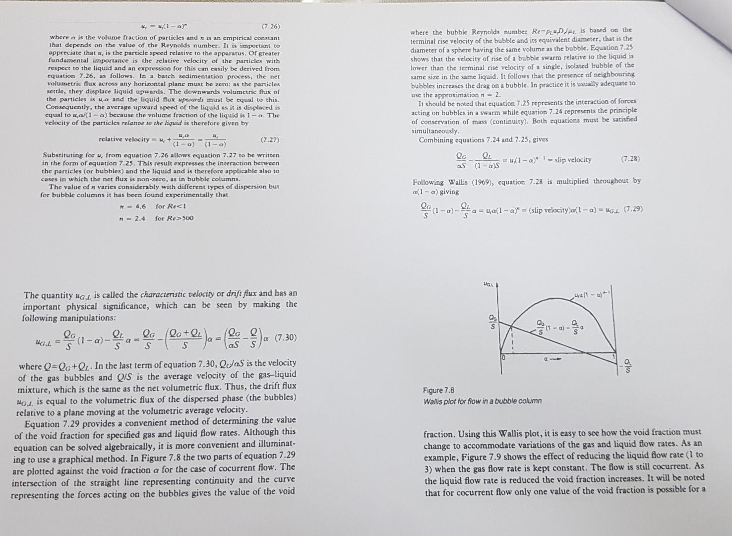 Figure 7.6 illustrates a gas-liquid two-phase flow | Chegg.com
