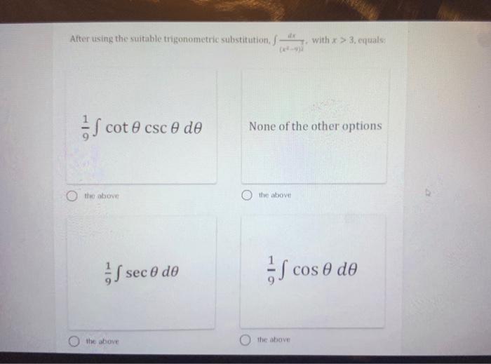 Solved Using the substitution u = cos(2x). S sin (2x) cos" | Chegg.com