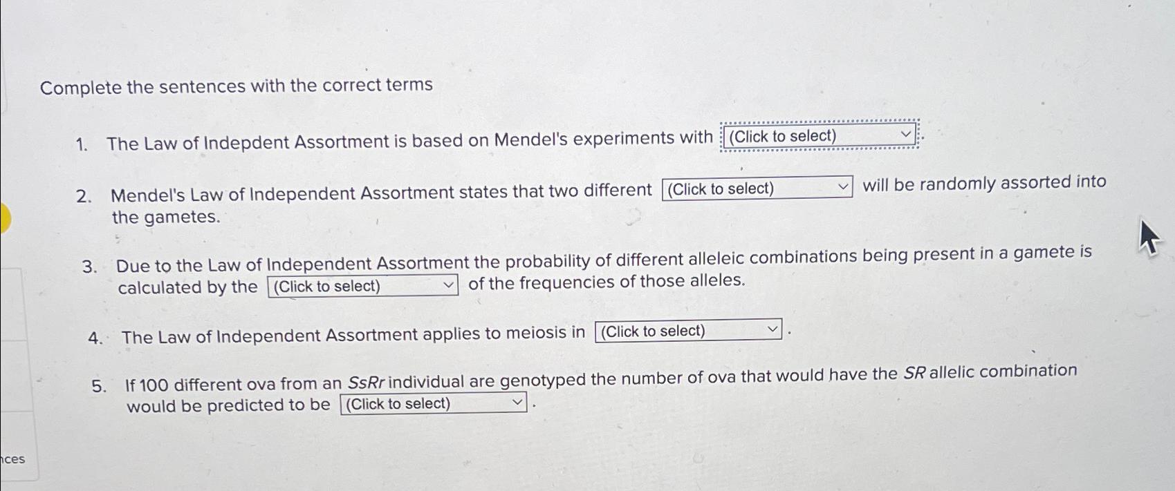 Solved Complete the sentences with the correct termsThe Law | Chegg.com
