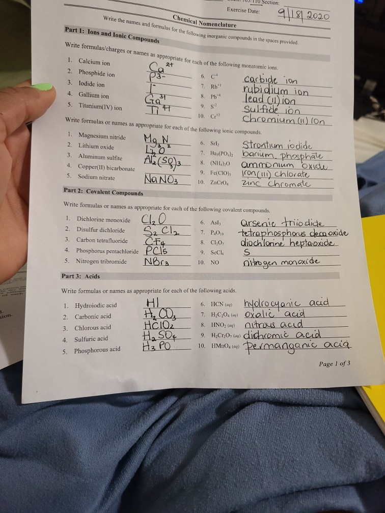 Solved Sc(H2PO3)2 HC at a A (SO4)3 27. Strontium hydrogen | Chegg.com
