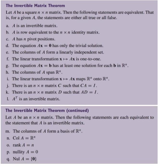 Solved This Is Listed As Our Theorem Three Its The 
