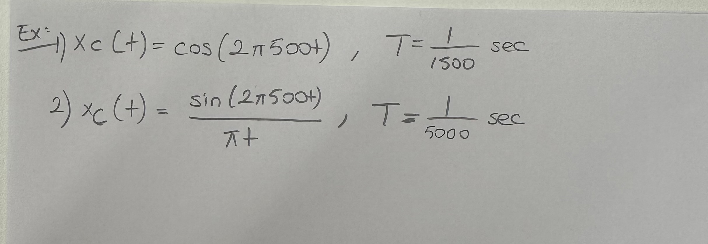 Solved What is the DT signal?b) ﻿Does aliasing occur?c) | Chegg.com