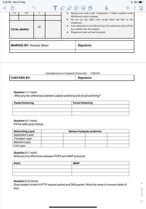 Solved subject name is introduction to computer | Chegg.com