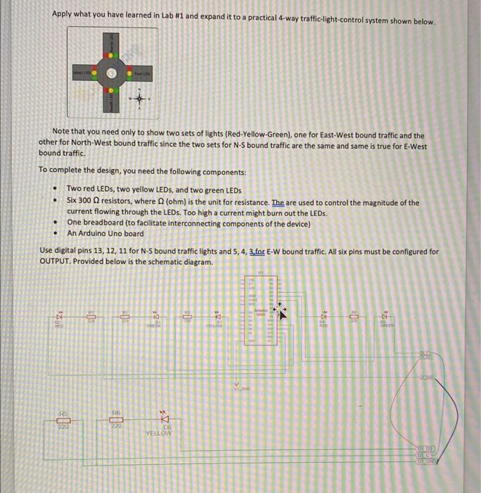 Solved Apply what you have learned in Lab \#1 and expand it | Chegg.com